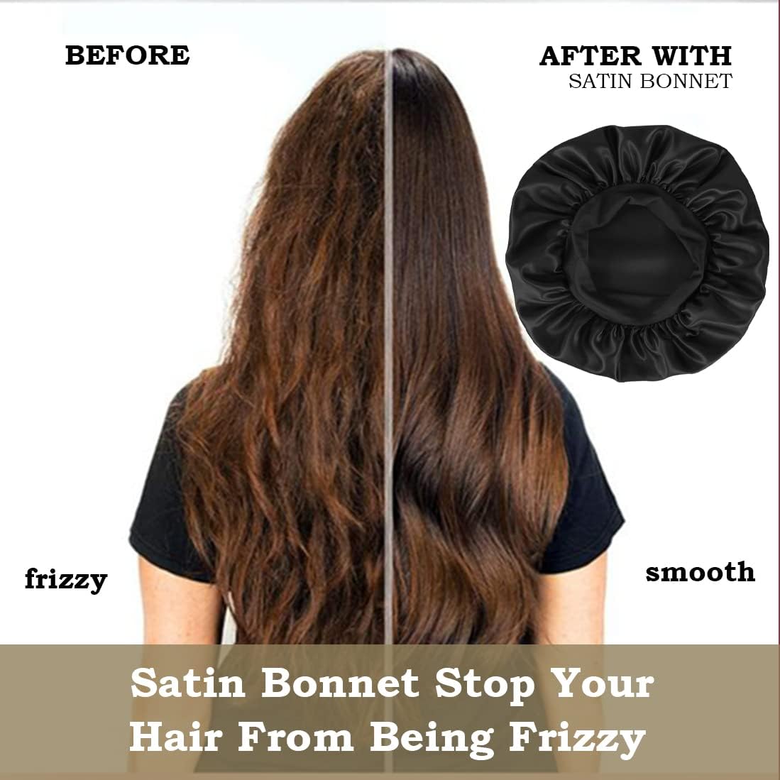 Silk Hair Bonnet Deep Purple Pack Soft Fabric | K-Linen