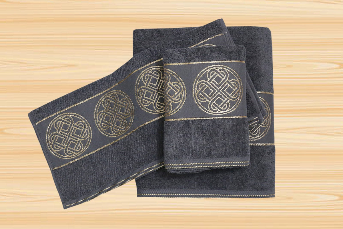 Ultra Absorb Quick-Dry Towel in Grey | K-Linen