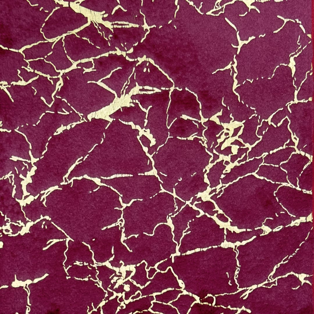 Imported Bath Matt - Maroon